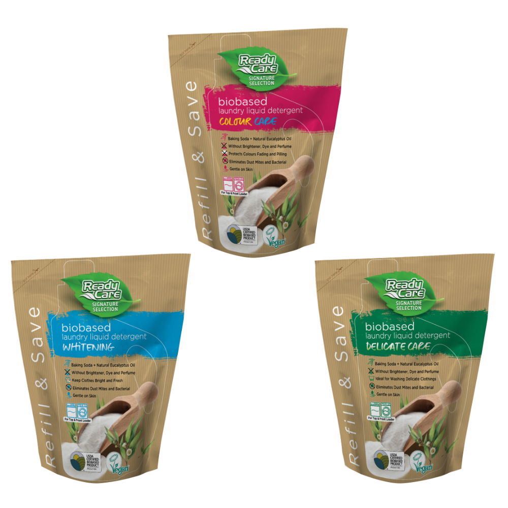 Signature Selection Bio-based Baking Soda Laundry Liquid Detergent 1.5 Liters - Refill Pack ...